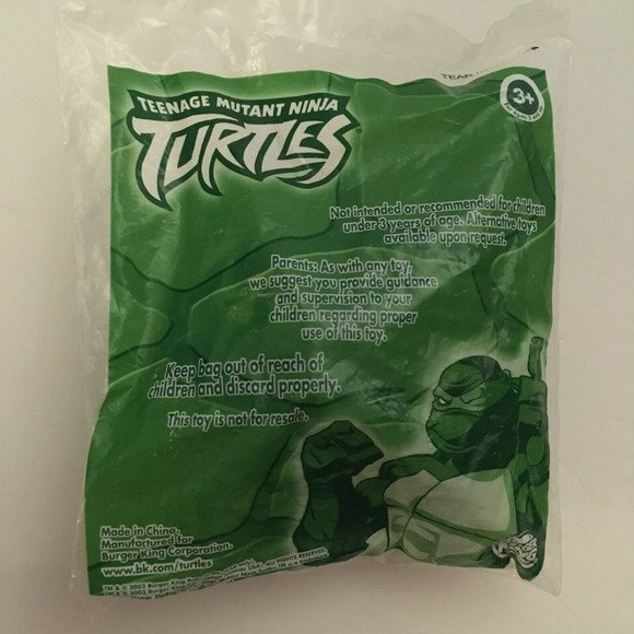 Toys | 203 Teenage Mutant Ninja Turtles Burger King Toy Raphael | Poshmark